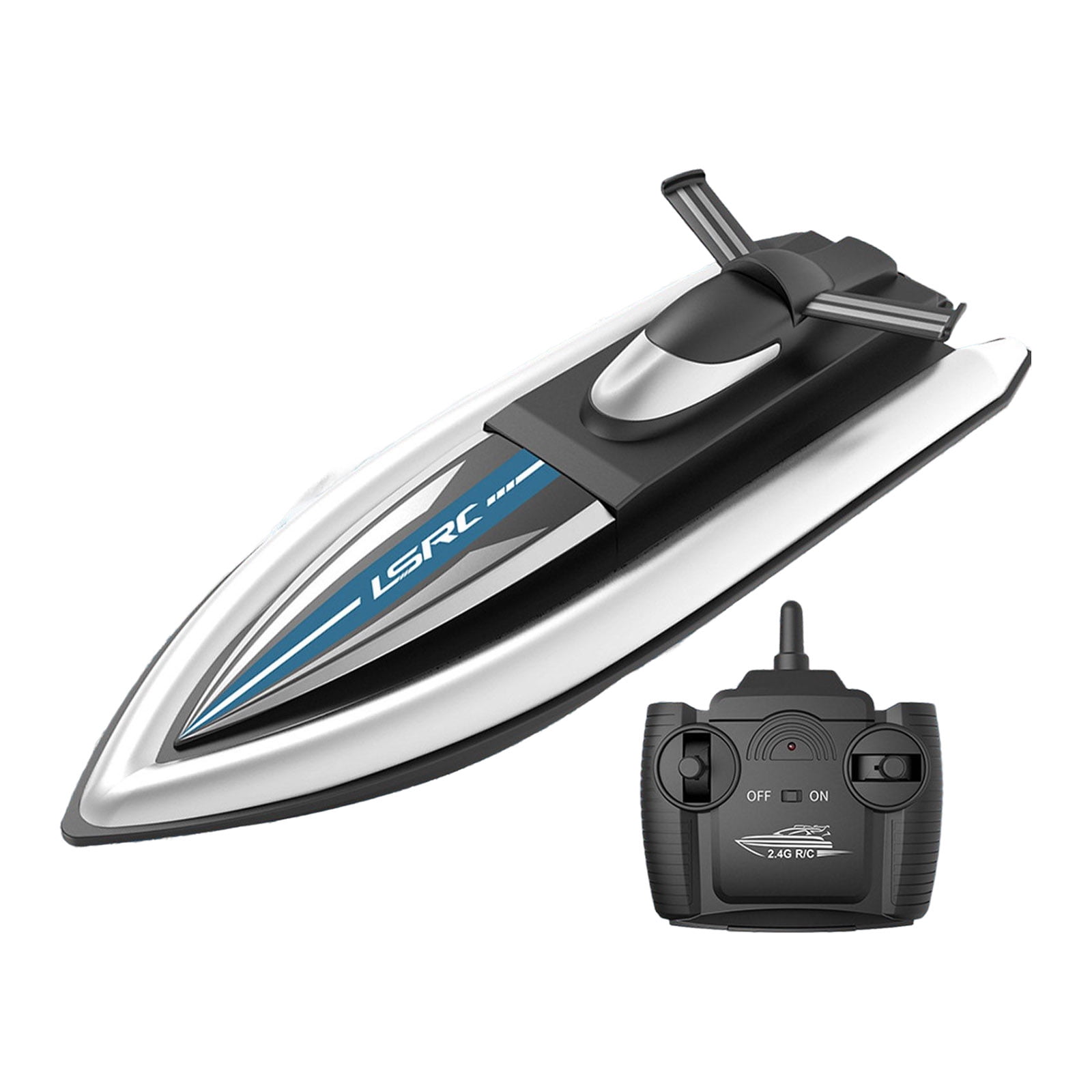 Lancha Rc 2.4G RC Ship Control Distancia 80m Velocidad máxima 20km/h ...