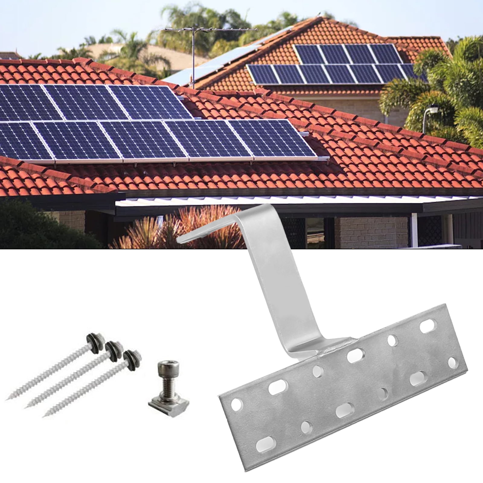 Sufanic Stainless Steel Photovoltaic Hook Photovoltaic Bracket Guide ...