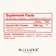 HALLUSA Hallosmine Diosmin 1000mg Pills for Hemorrhoids, Swelling, Vein ...