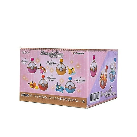 Pokemon Fantasy Pokeball Sleeping Eevee Blind Box Toys Set Cute A ...