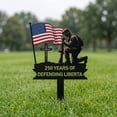 XIANXIAN Memorial Day Decorations Outdoor Metal Plaque, 8.67×11.82 ...