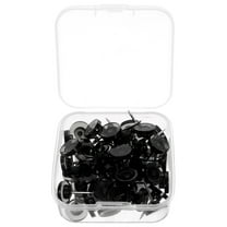 150pcs Push Pins, Plastic Head Thumb Tacks Steel Push Pins Big Head ...