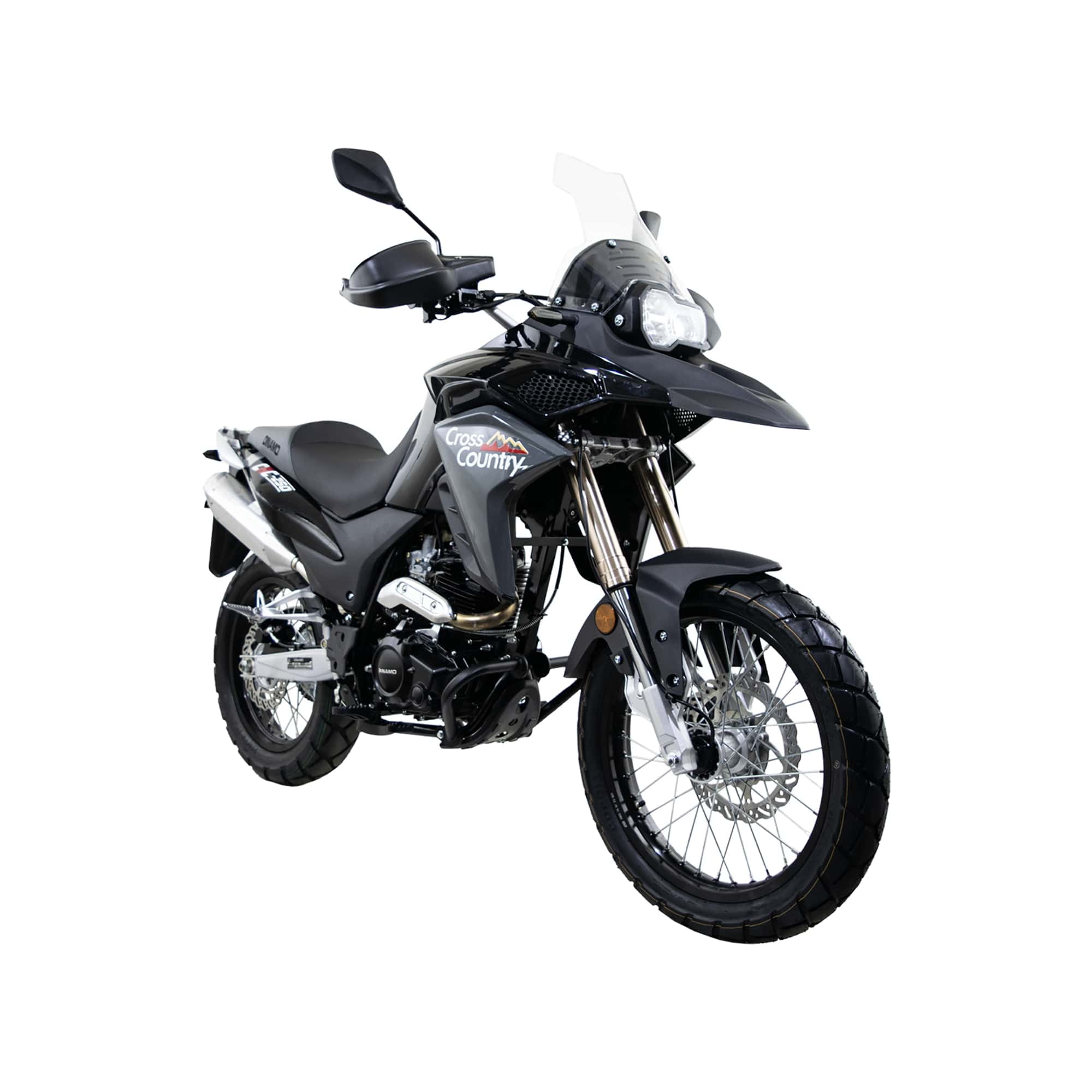 MOTOCICLETA ADVENTURE CROSS COUNTRY NEGRO DINAMO | Walmart en línea