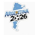2026 Soccer Fan PVC Stickers, Removable Waterproof Vinyl Decals for Car ...
