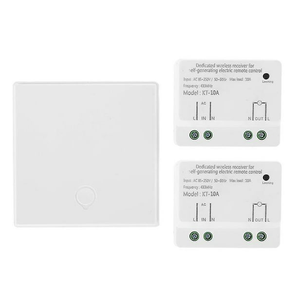 Self-powered Wireless Receive Controller Module With 1/2/3 Key Button ...