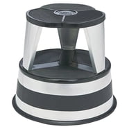 Cramer 300 lbs. Capacity 2-Step 15 in. Round Rolling Scooter Stool with ...