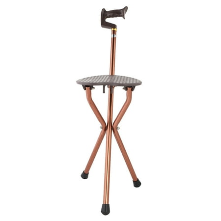 Walking Cane, Tripod Balancing Sitting Board Design Foldable Walking ...