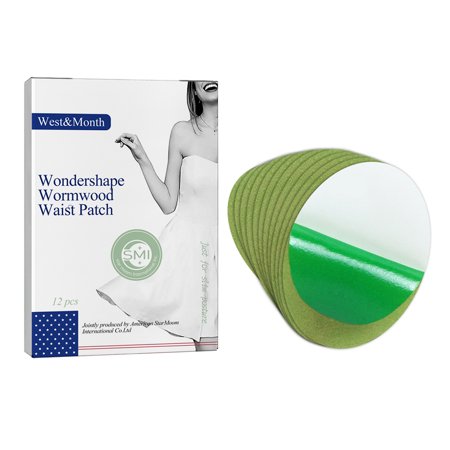Pack of 12 Waist Patch Detox 8 Hours Simple Operation Paster Help ...