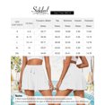 Sidefeel Womens Swim Shorts Elastic High Waisted Flowy Quick Dry Swim