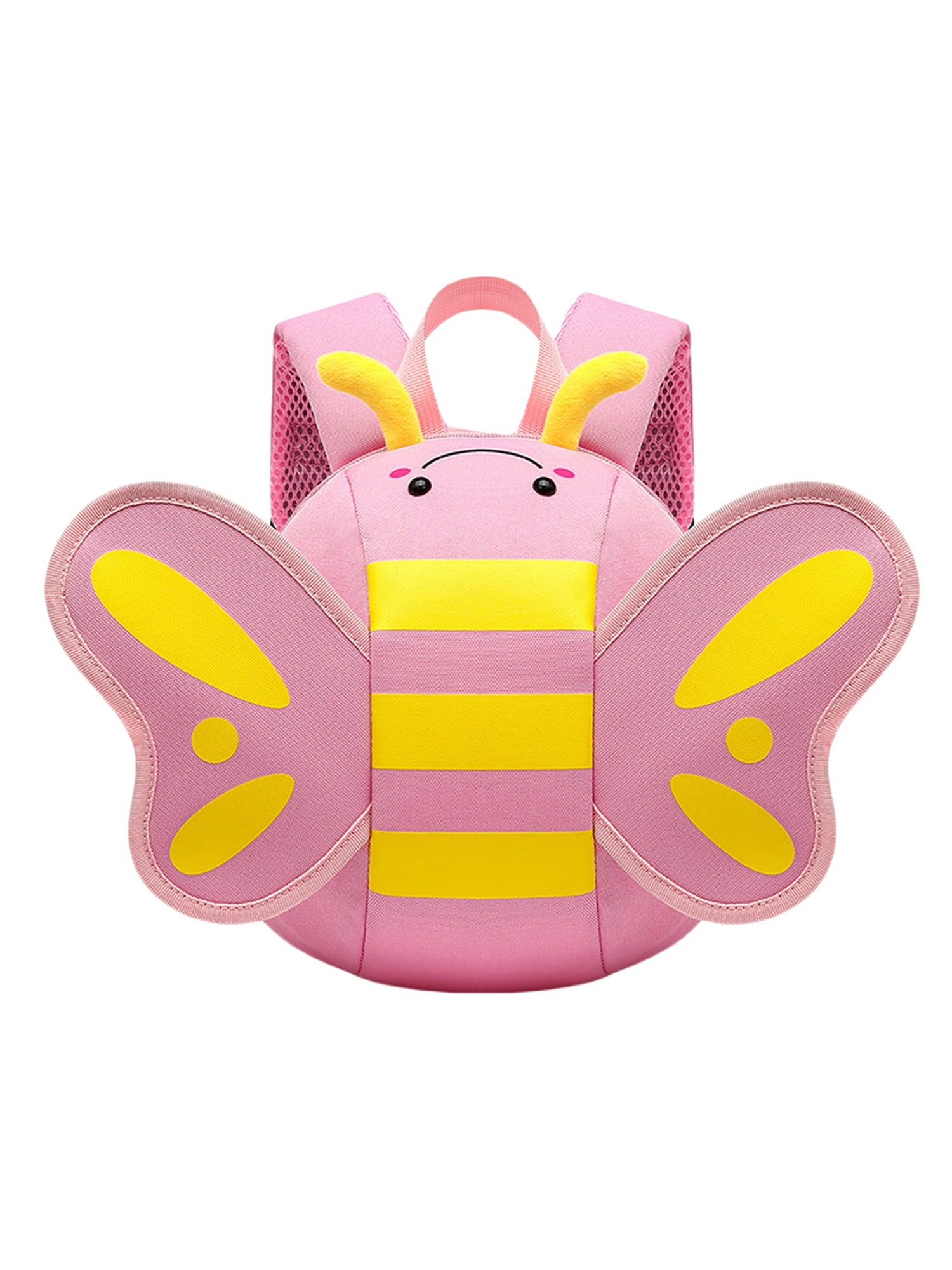 ZAXARRA Children Cute Bee-shaped Backpack Widened Shoulder Strap ...