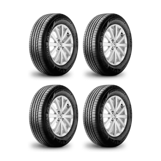 Paquete de 4 llantas 185/65R15 88H PowerContact 2 marca Continental | Walmart en línea