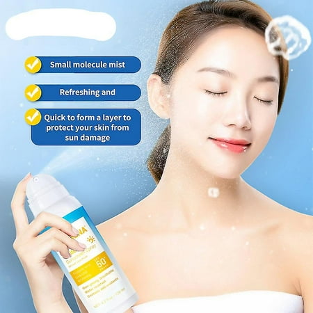 Sunblock Brightening Spray Sunscreen Breathable Effectively Against ...