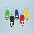 FRCOLOR 6Pcs Flashlight Keychains, LED Key Ring, Mixed Color Small Gift ...
