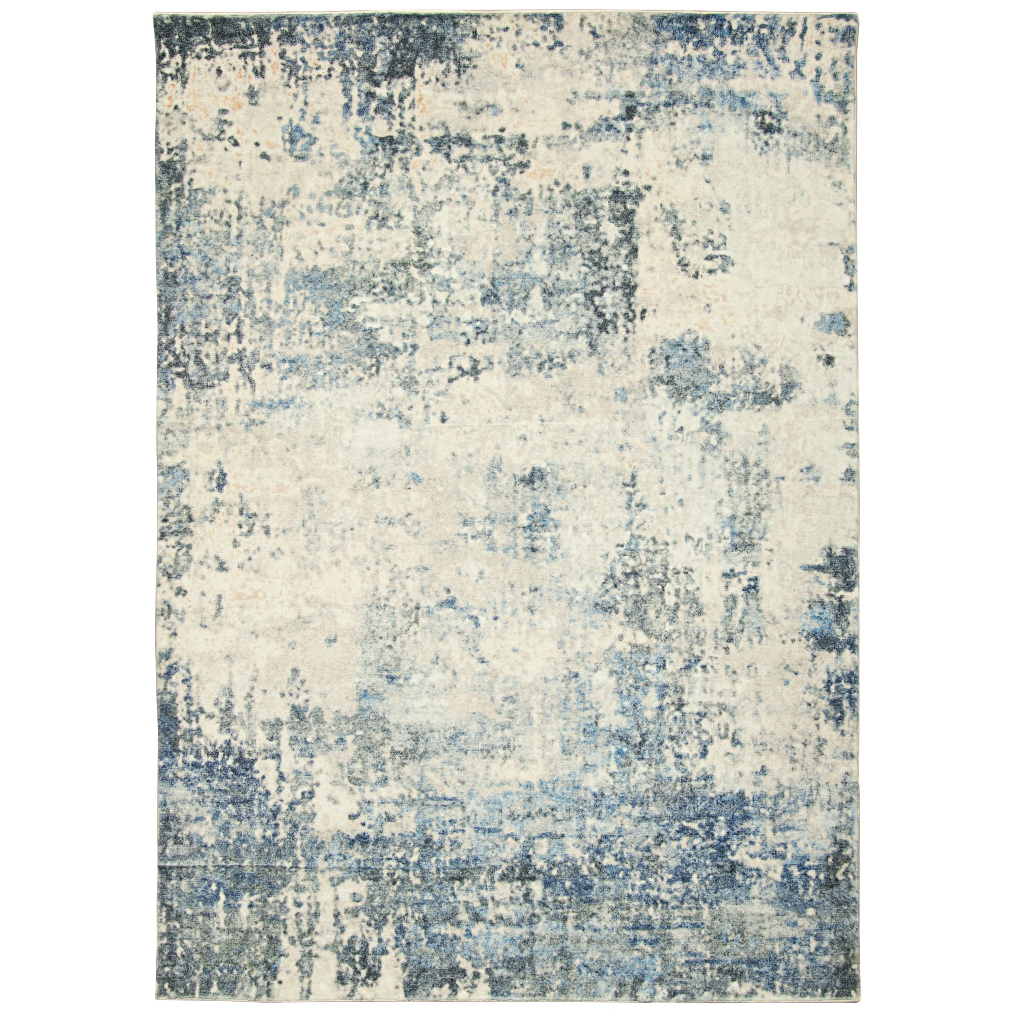 Roxy 2814 Blue Illusions Area Rug, Size - 2' x 7' Runner - Walmart.com
