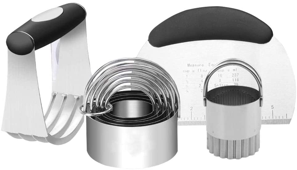 Baking Tools Cookie Cutters Dough Scraper 8 Pieces Cookie Tools Set ...