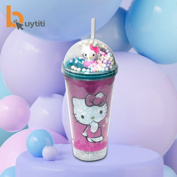 Vaso de diseño Hello Kitty con corazón con luz LED 450ml VASO-918 | Walmart en línea