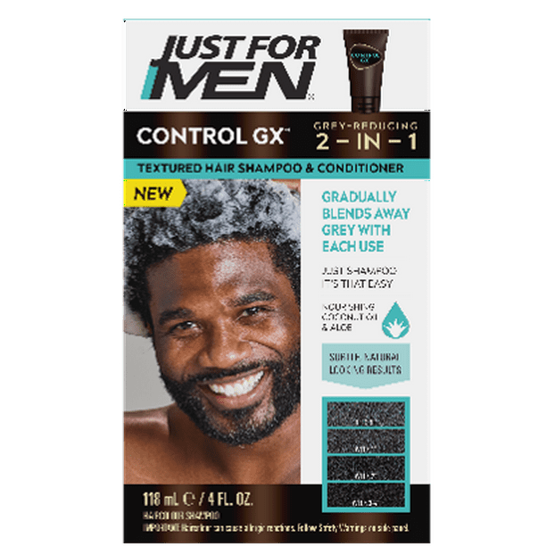 Just For Men Control GX Textured Hair Shampoo & Conditioner 4 fl. oz ...