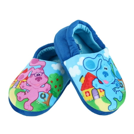Josmo Kids' Nickelodeon Blue's Clues Slip On Slippers - Walmart.ca