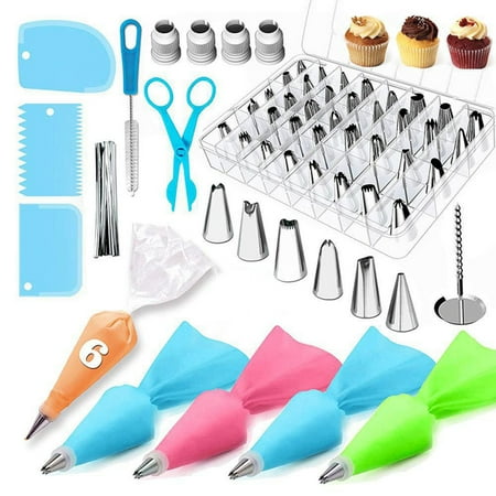 72 Piece Cake Decorating Set Baking Tool Cream Decorating Cake Bag ...