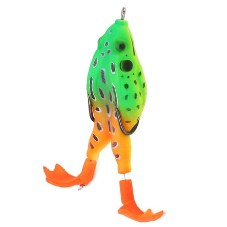 Frogs Baits, Water Bait Elastic Durable Flexible Lifelike Plastic With ...