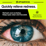 Droptics Extra Strength Focus Enhancing Eye Drops, Energizing Relief ...