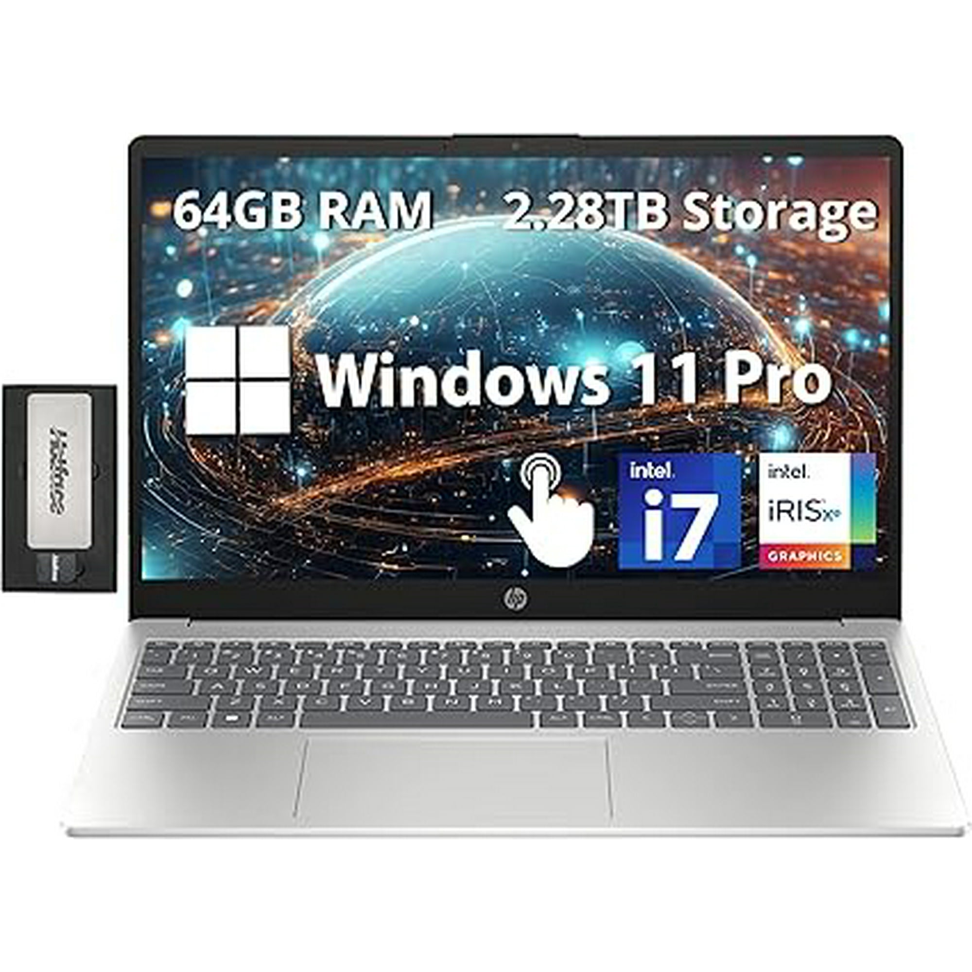 Click here for Hp 15.6 Fhd Touchscreen Laptop  Intel I7-1255u  64... prices