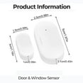 Smart Door Magnetic Alarm Supports Voice Smart Assistant Control And
