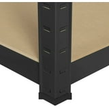 Bowoshen 70"x35"x16" 5-Tier Garage Shelving Unit, Boltless Metal Shelf ...