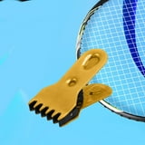 funtasica Badminton Stringing Clamp 6 Prongs Tennis Flying Clamp ...
