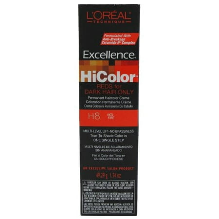 LOreal Excellence Hicolor Red Fire 1.74 oz. Tube (case of 6) by LOreal ...