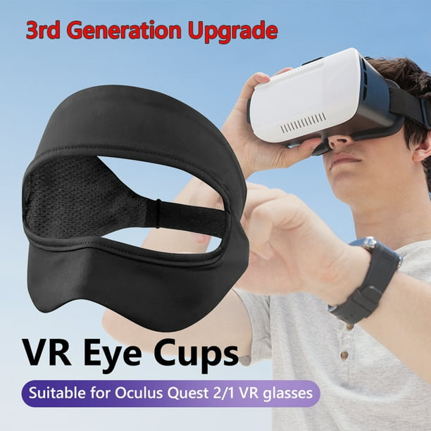 Máscara para gafas de realidad Virtual Oculus Quest 2 VR cubierta ...