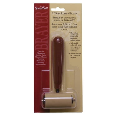 Speedball Deluxe Soft Rubber Brayer, 2in, No. 71 - Walmart.com