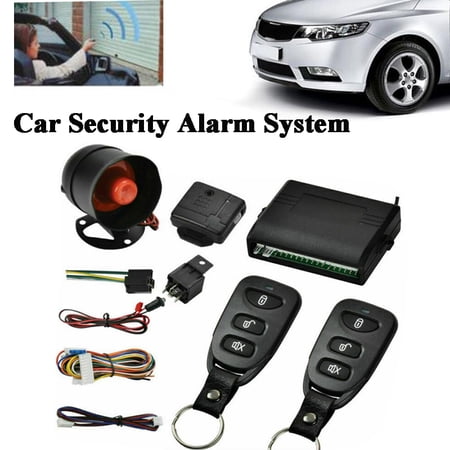 TOTMOX 12V 2 Remotes Fobs Car Security Alarm System Immobiliser Remote ...
