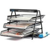 Mind Reader Desk Organizer with 5 Sliding Trays, Black - Walmart.com