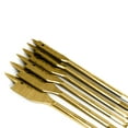 CUTTEX TOOLS Spade Drill Bit Set, 3/8" to 1", Titanium Coated, 6 PCS ...