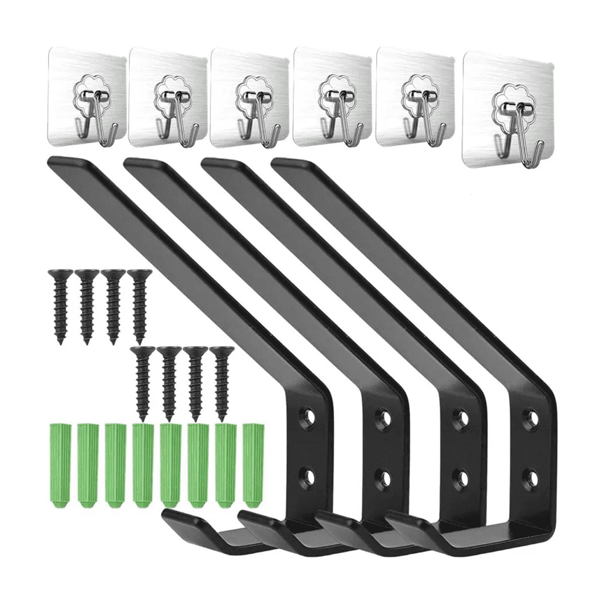 Perchero y Ganchos BELUG Para Pared Para Casco Moto Ropa llavero ...