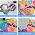 2026 Easter Bunny Shaped Welcome Mat Absorbent And Durable Easter Mat ...