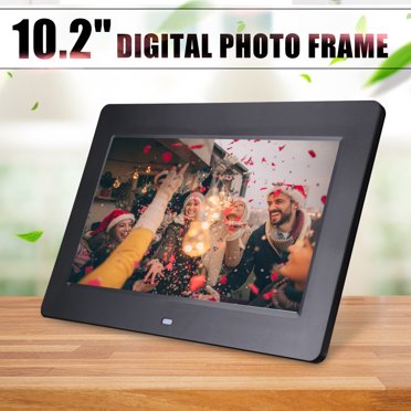 Aluratek 8" Digital Photo Frame with Automatic Slideshow and True Color ...