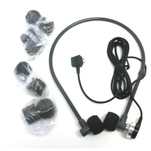 Dictaphone 2 prong headset with 4 extra ear cushions - Walmart.com