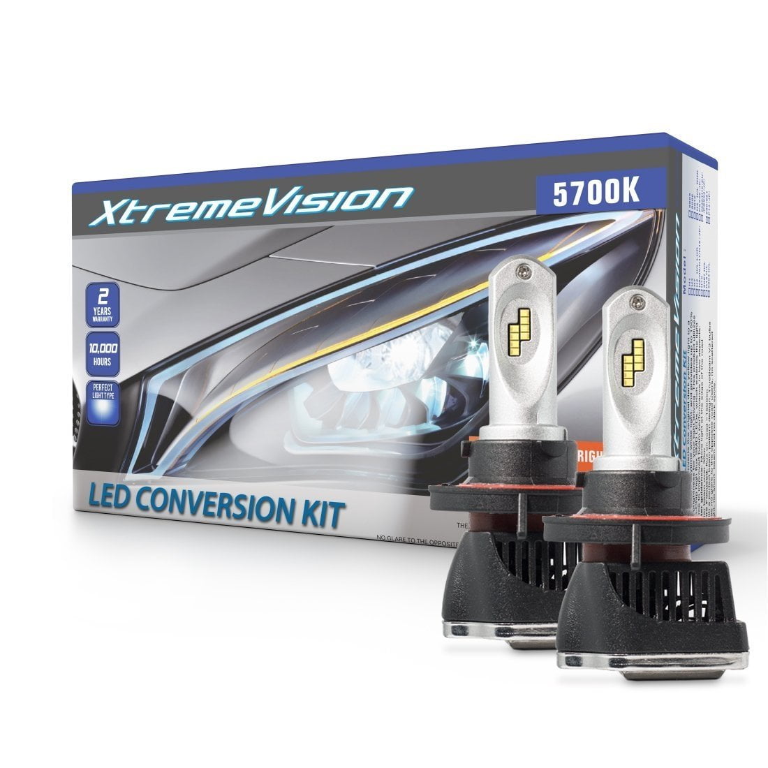 XtremeVision V3 48W 7,200LM - H13/9008 Dual Beam LED Headlight ...