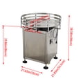 Automatic Bottle Collecting Machine Rotary Bottle Collecting Turntable ...