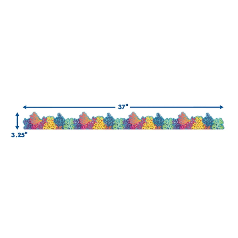 Ocean Bulletin Board Border Zonon 65 Feet Seas The Day Coral Reef ...
