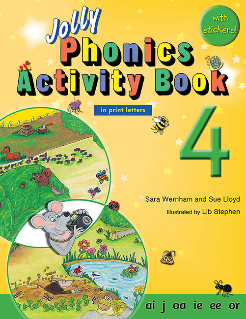 Jolly Phonics Activity Books, Set 1-7: Jolly Phonics Activity Book 4 ...