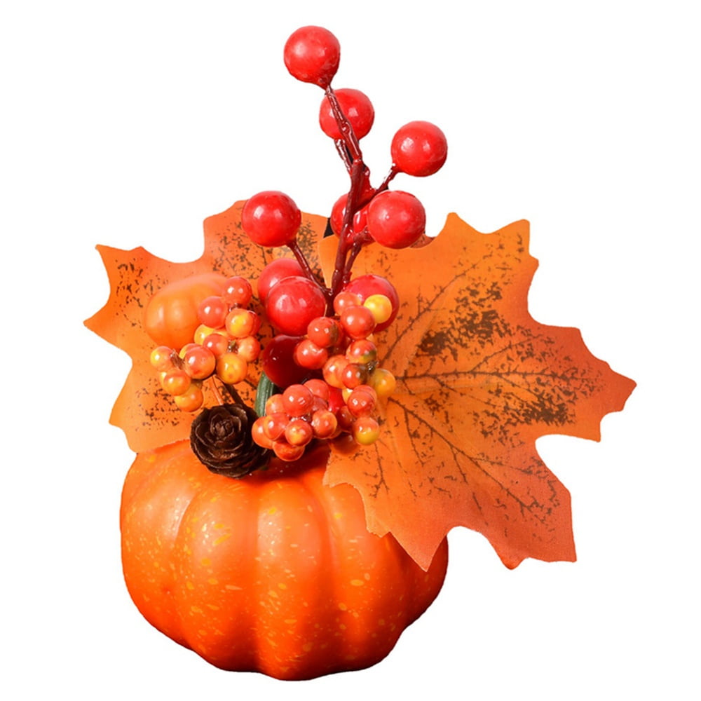 Artificial Pumpkin Home Ornament, Fake Pumpkin Artificial Vegetable ...