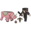 Minecraft Rabbits Action Figures & Accessory with Portal Piece, 3.25-in ...
