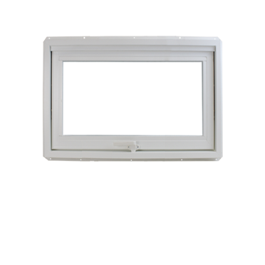Mobile Home Window 36" x 8" Horizontal Slider. Obscured Glass Bathroom ...