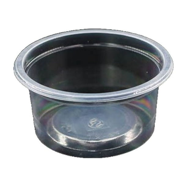 Destyer 50 Pieces Portion Cups 90ML Transparent Plastic Containers ...
