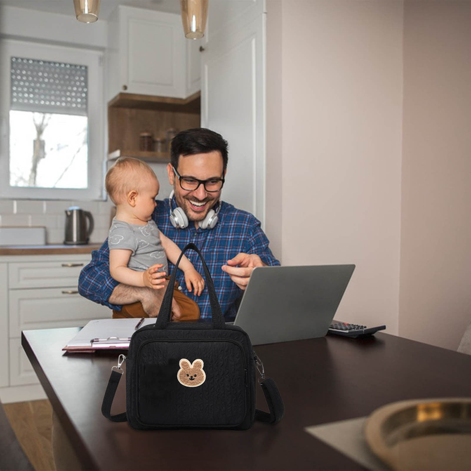 Click here for Jmxdsa Baby Diaper Bag Tote Bag Cute Baby Diaper B... prices