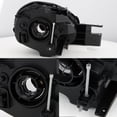 AKKON - For 2003 2004 2005 Dodge Neon Replacement Black Head Lights Set ...