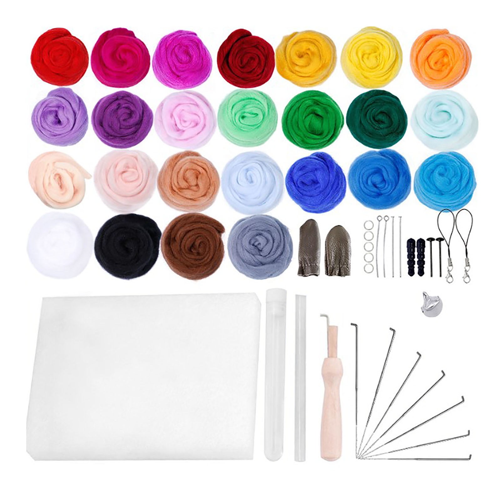 Click here for Zaqw Needle Felting Kit  Felting Wool Kit Easy Ope... prices